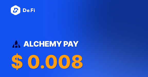 Alchemy Pay (ACH) Price, Coin Market Cap, & Token Supply