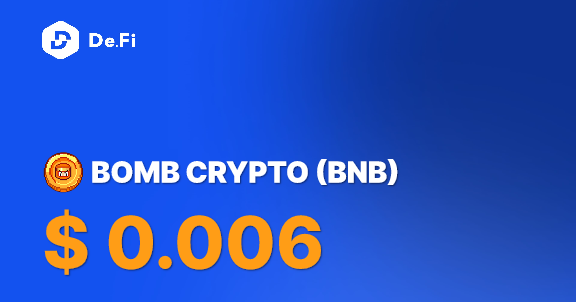Bomb Crypto (BNB) (BCOIN) Price, Coin Market Cap, & Token Supply