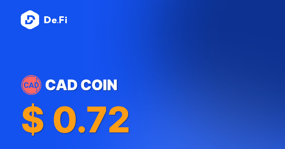 CAD Coin (CADC) Price, Coin Market Cap, & Token Supply