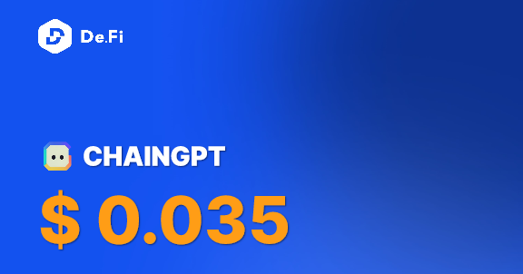 ChainGPT (CGPT) Price, Coin Market Cap, & Token Supply