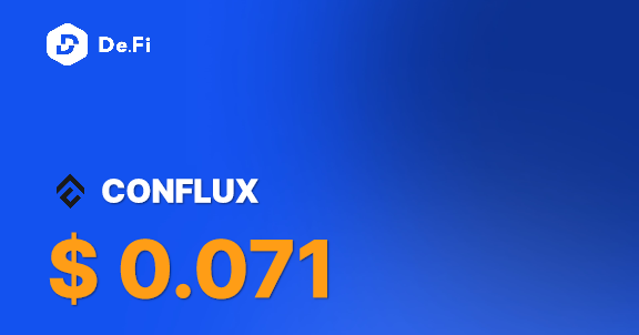 Conflux (CFX) Price, Coin Market Cap, & Token Supply