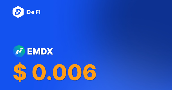 EMDX (EMDX) Price, Coin Market Cap, & Token Supply