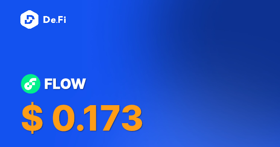 Flow (FLOW) Price, Coin Market Cap, & Token Supply