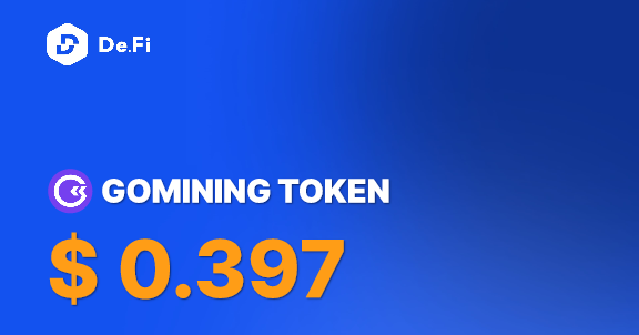 GoMining Token (GOMINING) Price, Coin Market Cap, & Token Supply
