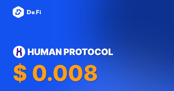 HUMAN Protocol (HMT) Price, Coin Market Cap, & Token Supply
