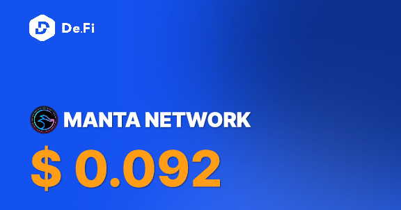 Manta Network (MANTA) Price, Coin Market Cap, & Token Supply