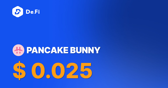 Pancake Bunny (BUNNY) Price, Coin Market Cap, & Token Supply