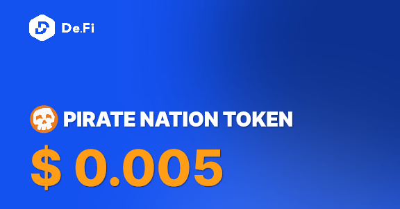 Pirate Nation Token (PIRATE) Price, Coin Market Cap, & Token Supply