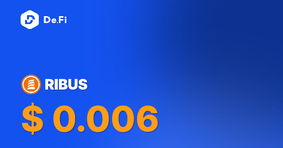 Ribus (RIB) Price, Coin Market Cap, & Token Supply
