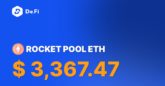 Rocket Pool ETH (RETH) Price, Coin Market Cap, & Token Supply