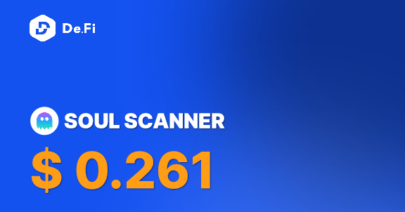Soul Scanner (SOUL) Price, Coin Market Cap, & Token Supply