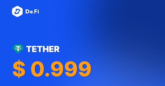 Tether (USDT) Price, Coin Market Cap, & Token Supply