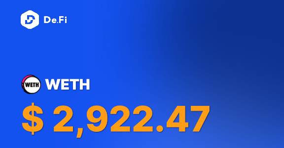 WETH (WETH) Price, Coin Market Cap, & Token Supply