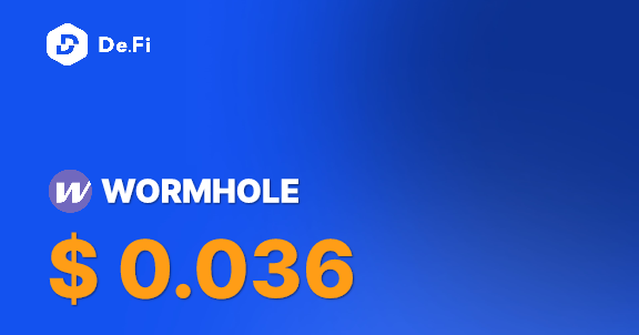 Wormhole (W) Price, Coin Market Cap, & Token Supply