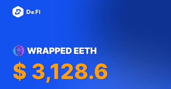 Wrapped eETH (WEETH) Price, Coin Market Cap, & Token Supply