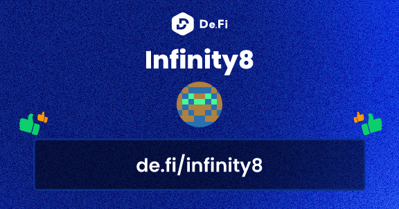 Infinity8 De.Fi SocialFi Profile