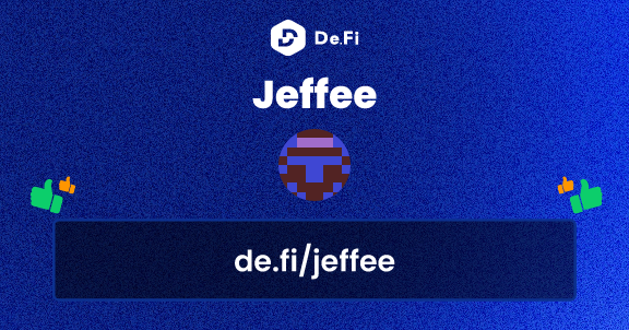Jeffee De.Fi SocialFi Profile