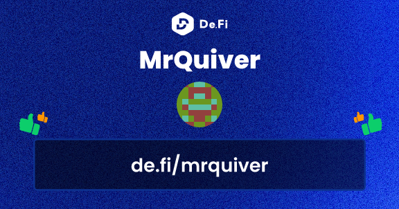 MrQuiver De.Fi SocialFi Profile