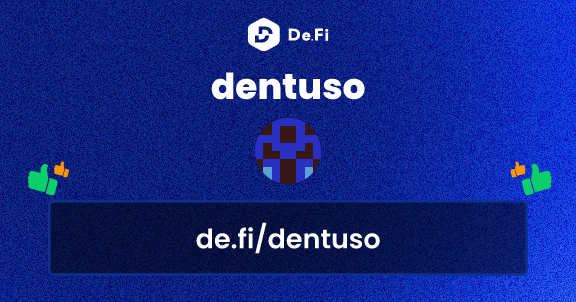 dentuso De.Fi SocialFi Profile