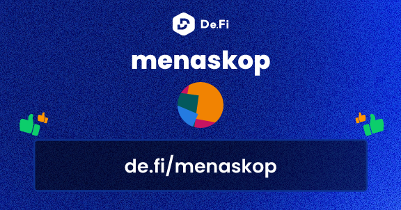 menaskop De.Fi SocialFi Profile