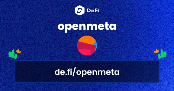 openmeta De.Fi SocialFi Profile